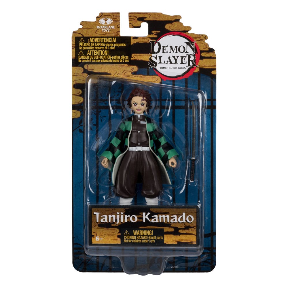 Demon Slayer: Kimetsu no Yaiba Action Figure Tanjiro Kamado 13 cm ...