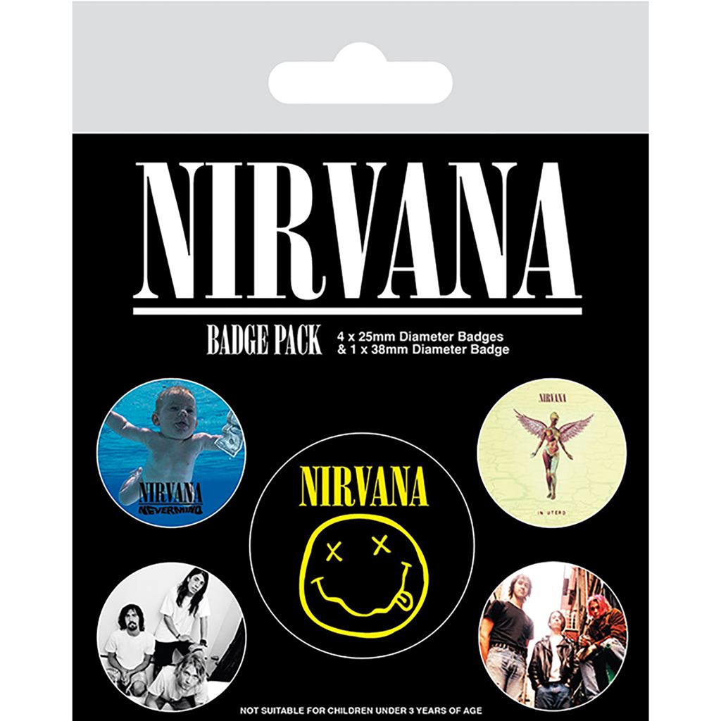 NIRVANA (ICONIC) BADGE PACK – Unified Cards