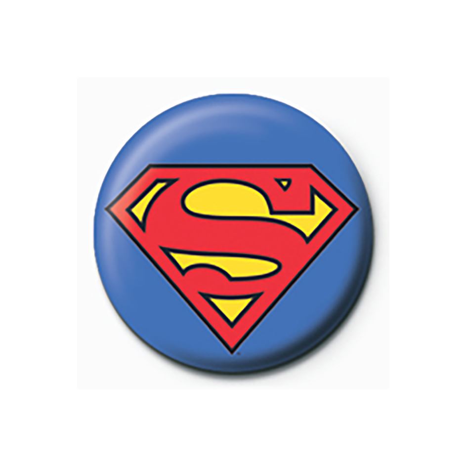 SUPERMAN - LOGO PINBADGE – Unified Cards