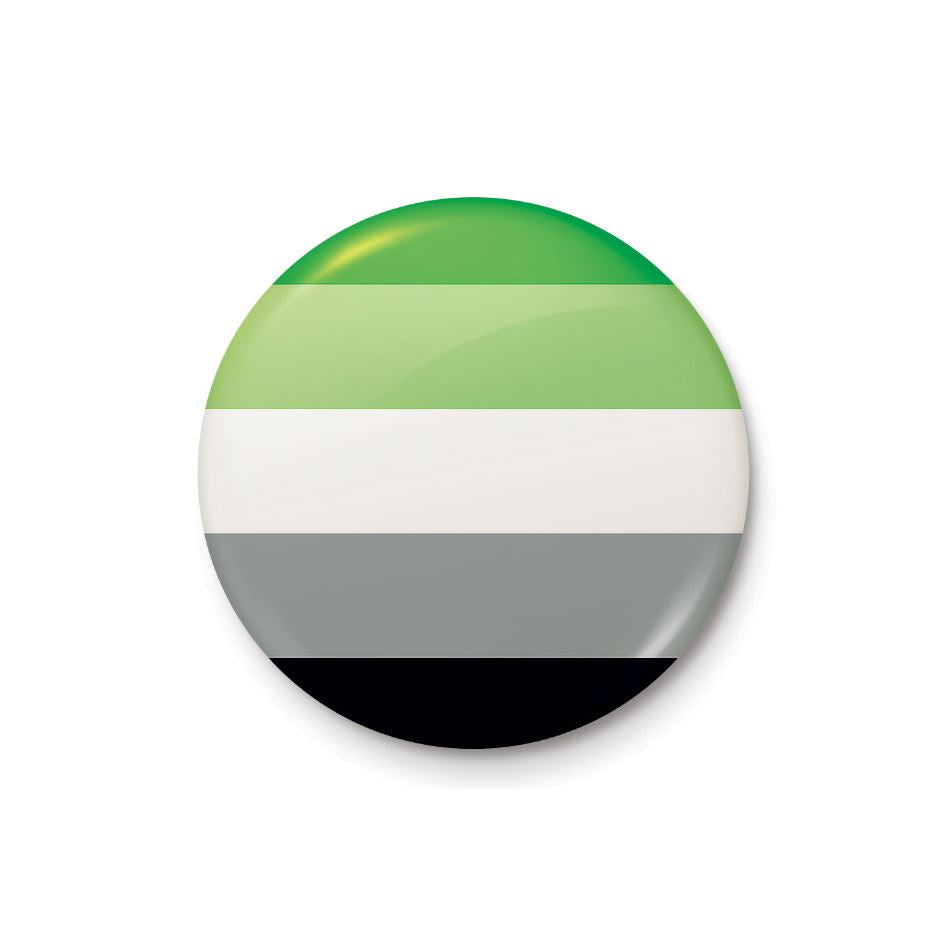 PRIDE (AROMANTIC) BADGE – Unified Cards