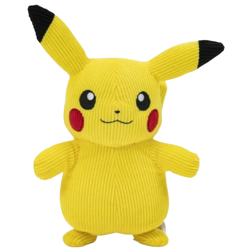 Pokemon 8" Pikachu Corduroy Plush – Unified Cards
