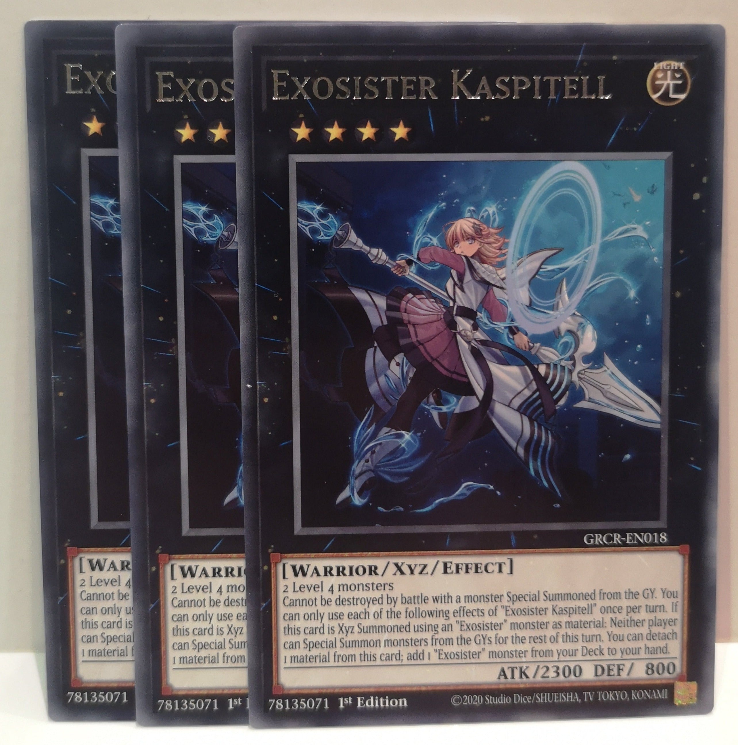 Yu-Gi-Oh! Exosister Kaspitell Playset GRCR-EN018 – Unified Cards