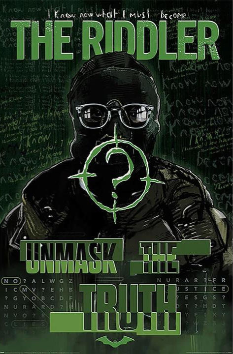 The Batman (Riddler) 61 x 91.5cm Maxi Poster – Unified Cards