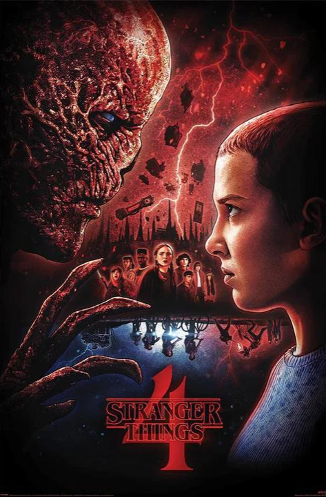 Stranger Things 4 (You Will Lose) Maxi Poster – Unified Cards